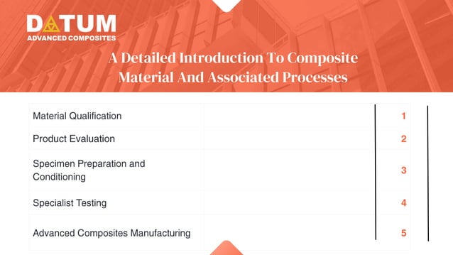 Composite Material Testing and Characterisation - Datum Advanced ...