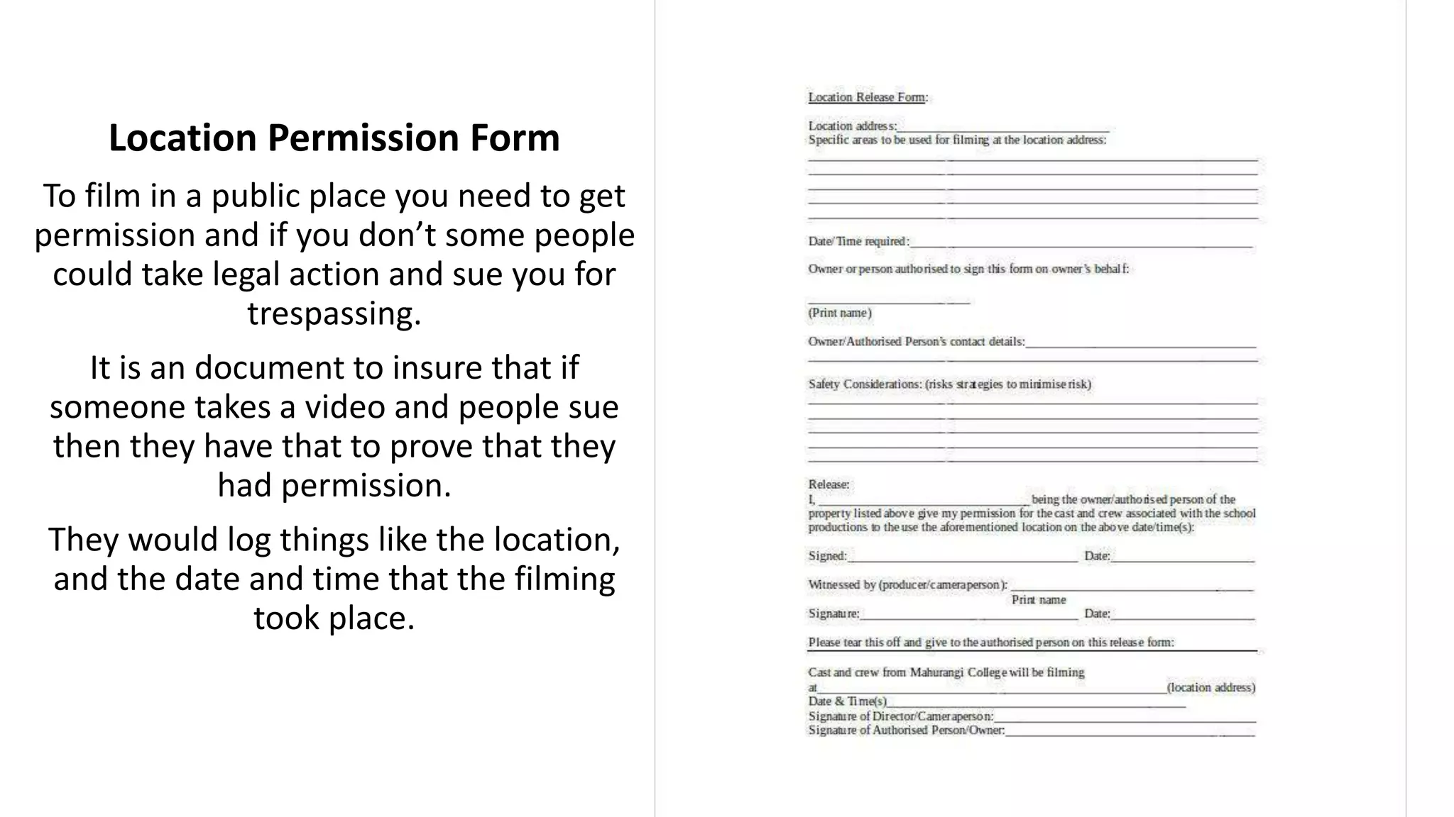 Pre-Production Documents | PPTX