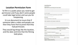 Pre-Production Documents | PPTX