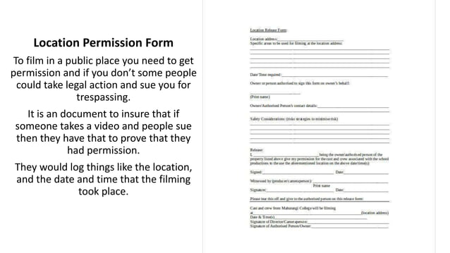 Pre-Production Documents | PPTX