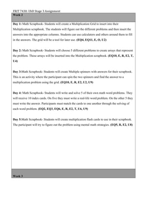 Blankenship sara stage_3assignment-2 | DOC | Scrapbooking | Arts and Crafts