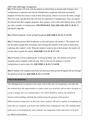 Blankenship sara stage_3assignment-2 | DOC | Scrapbooking | Arts and Crafts