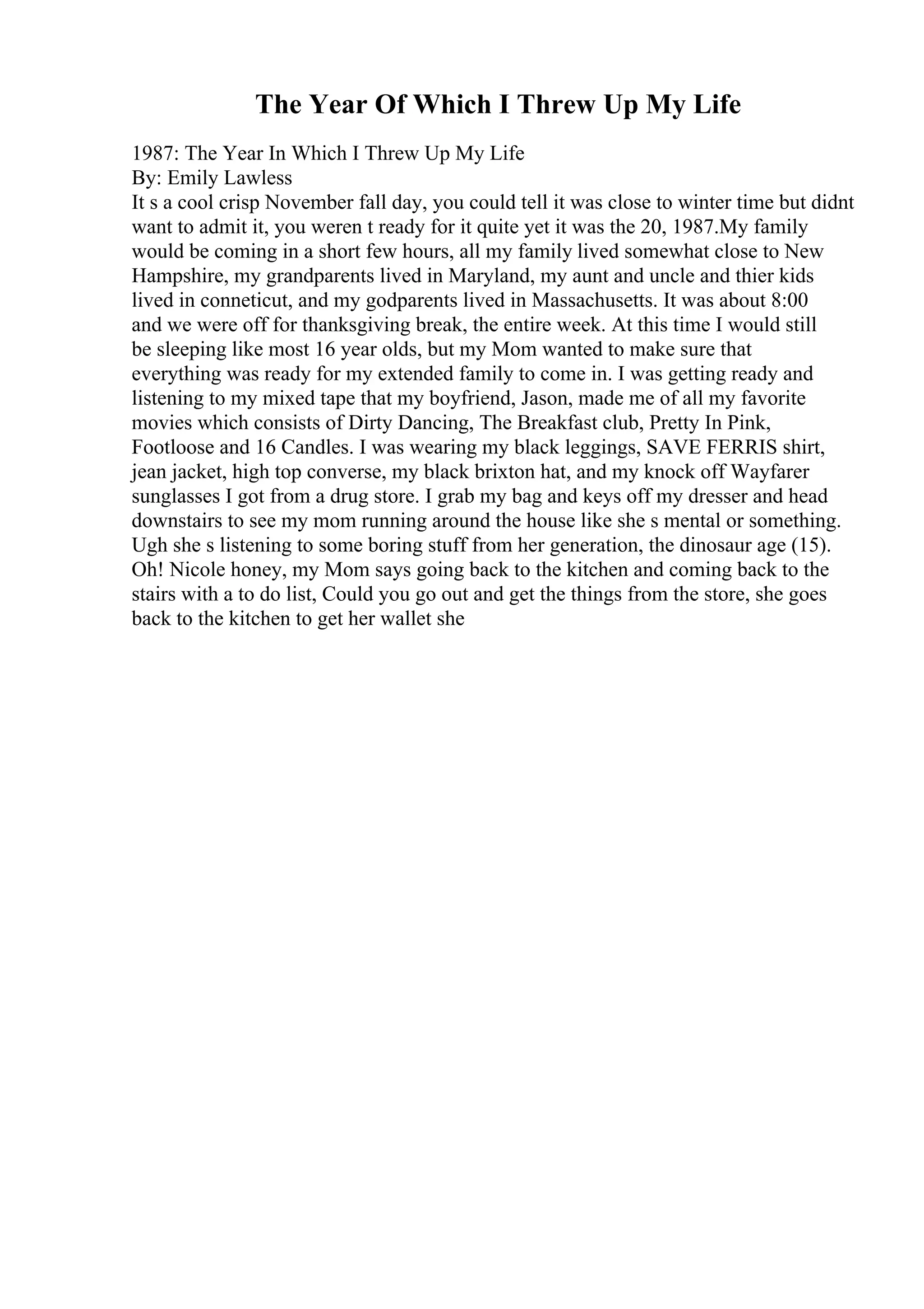 Blank Essay Outline. FREE 13 Sample Blank Outline Templates in PDF MS ...