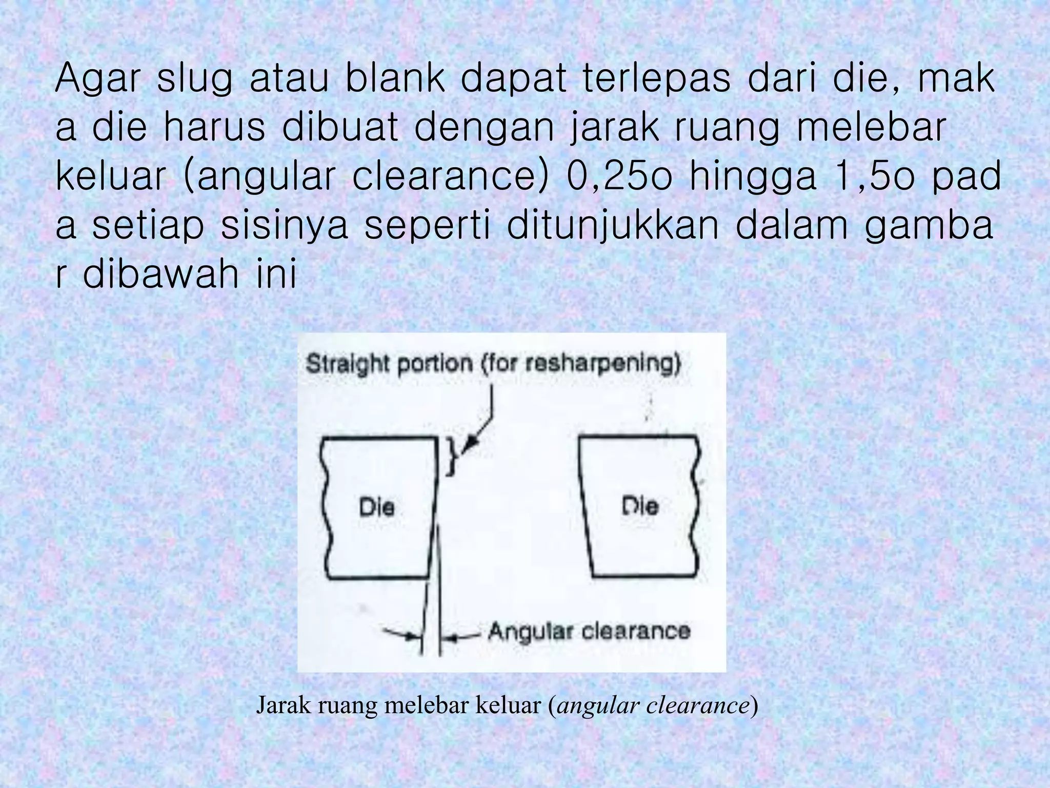 mengenal proses blanking (pemotongan plat pada praktikum pembentukan ...