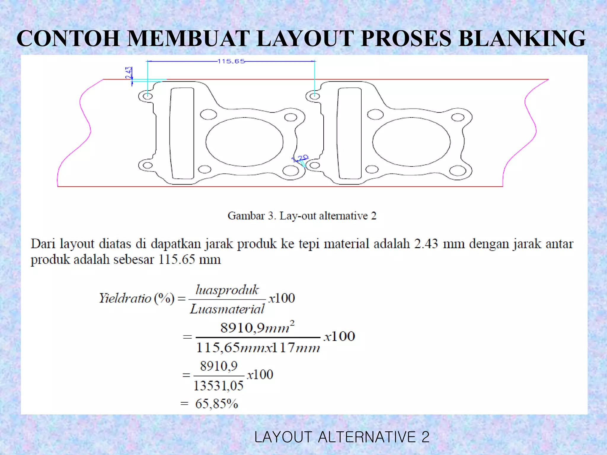 mengenal proses blanking (pemotongan plat pada praktikum pembentukan ...
