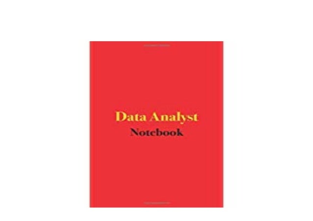 E-BOOK_AUDIOBOOK LIBRARY Blank Notebook Data Analyst Notebook for Data ...