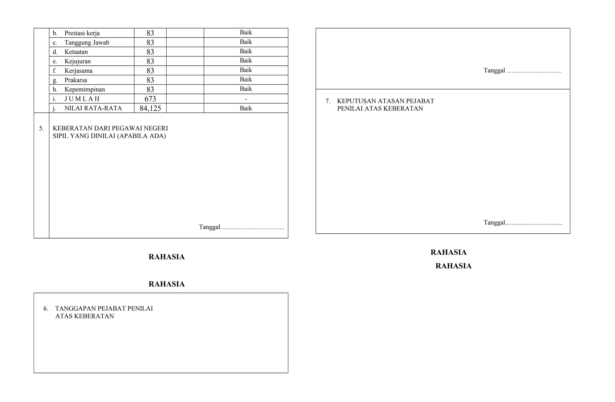 Blanko dp3 kosong | PPT