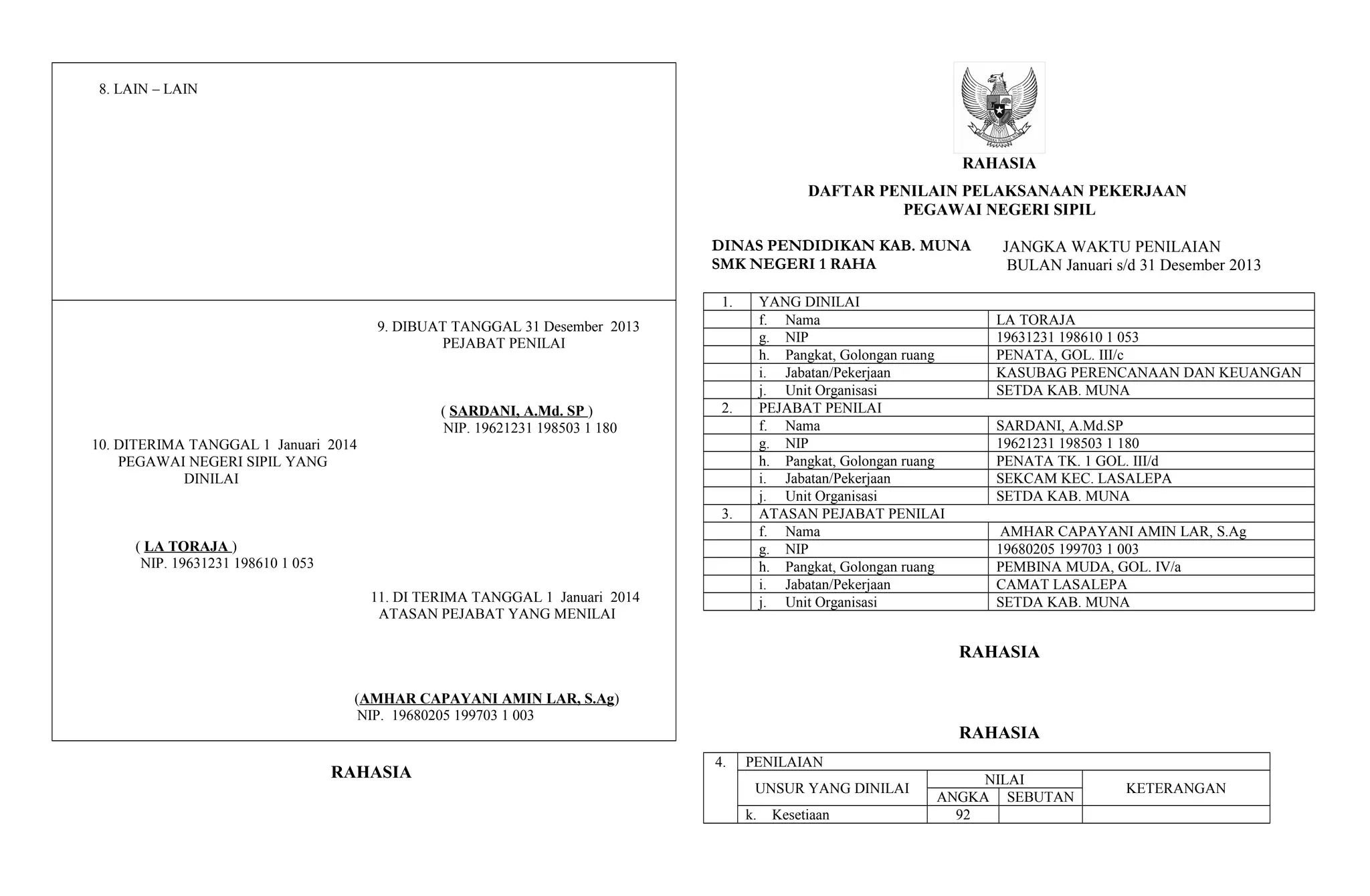Blanko dp3 kosong | PPT