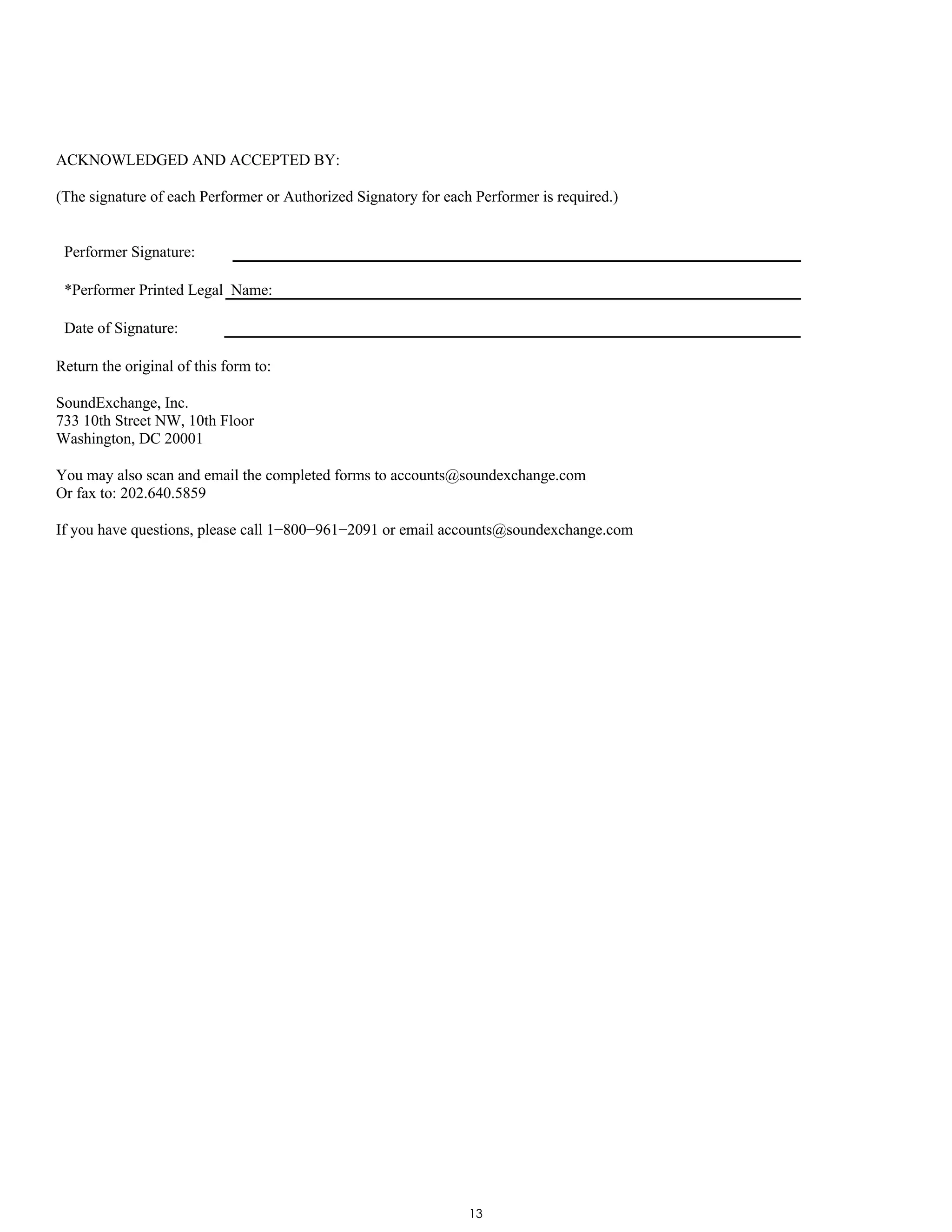 Blank producer agreement | PDF