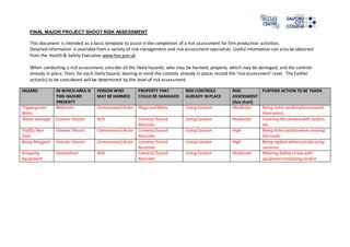Risk Assessment | PPT