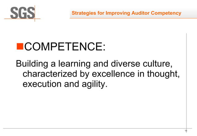 Strategies for Improving Auditor Competency on a Global Perspective ...