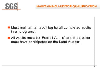 Strategies for Improving Auditor Competency on a Global Perspective | PPT