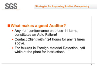 Strategies for Improving Auditor Competency on a Global Perspective | PPT