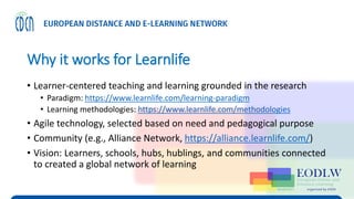 Creating environments for learner centered learning: Paving the way for ...