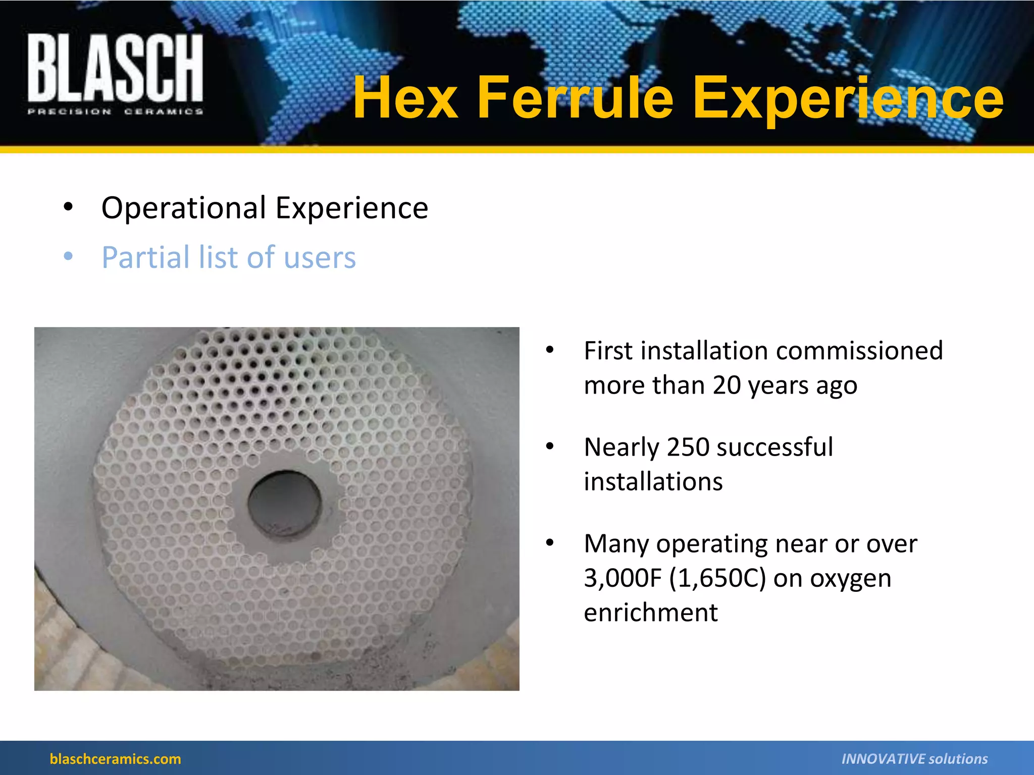 Engineered Ferrules For High Temperature Waste Heat Boilers | PPTX