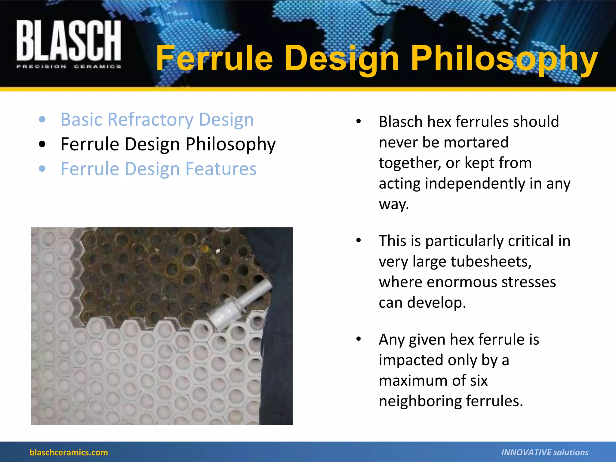 Engineered Ferrules for High Temperature Waste Heat Boilers from Blasch ...