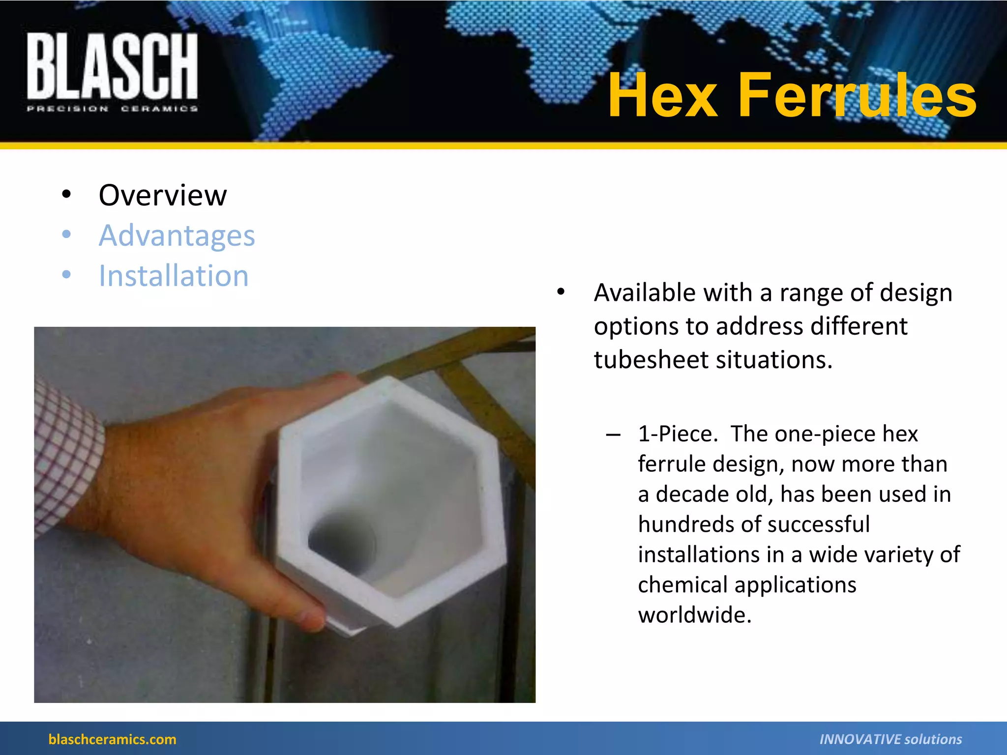 Engineered Ferrules for High Temperature Waste Heat Boilers from Blasch ...