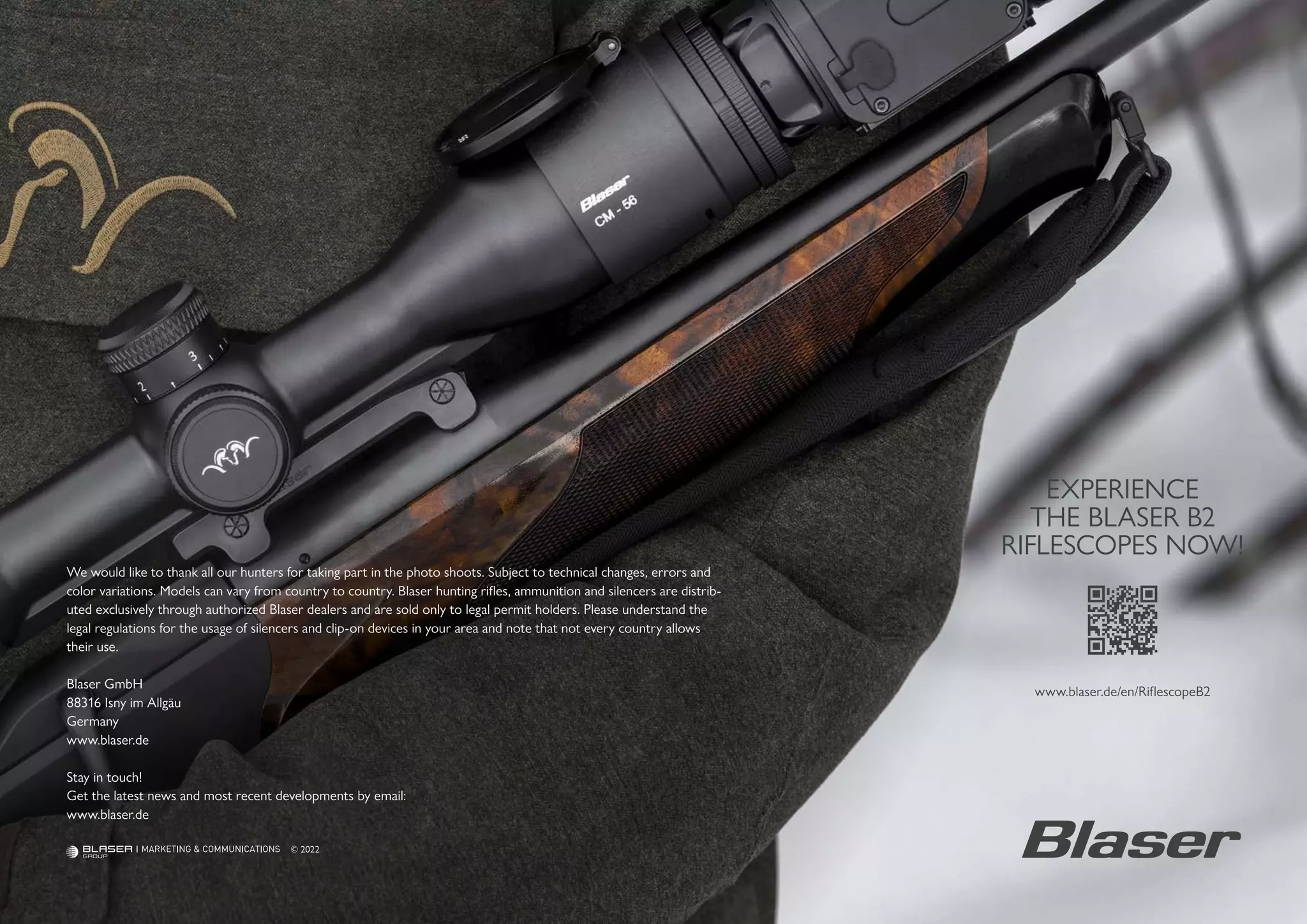 Blaser Riflescopes B2 Flyer | Optics Trade | PPT