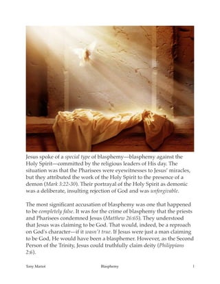 Blasphemy | PDF