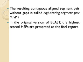 Blast bioinformatics | PDF