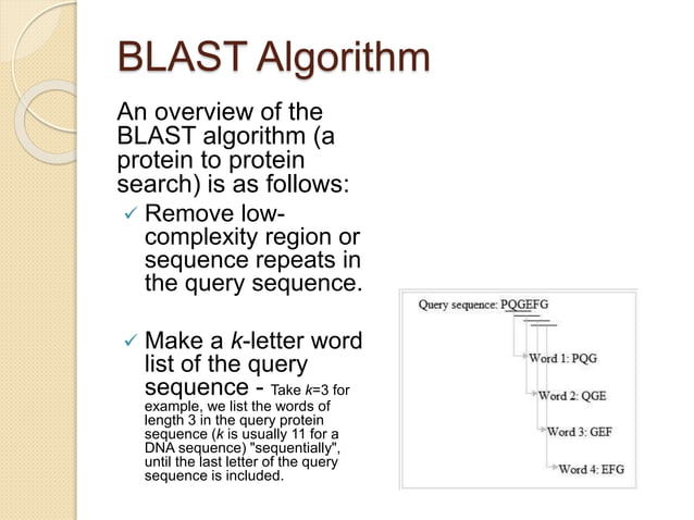 BLAST (Basic local alignment search Tool) | PPTX