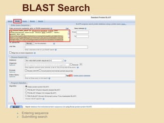 BLAST (Basic local alignment search Tool) | PPTX
