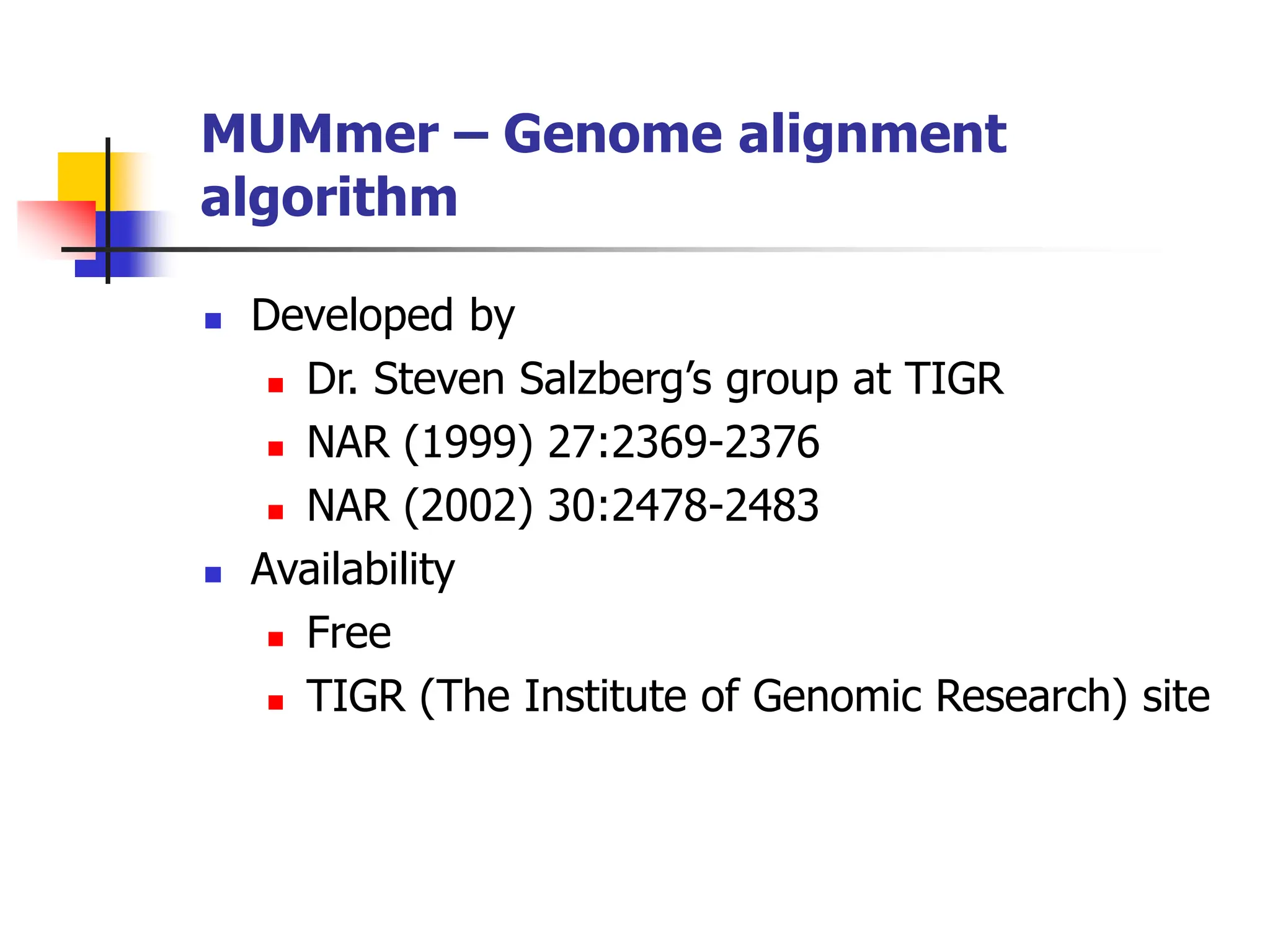 Basic Local Alignment Search Tool - PPTs | PPT