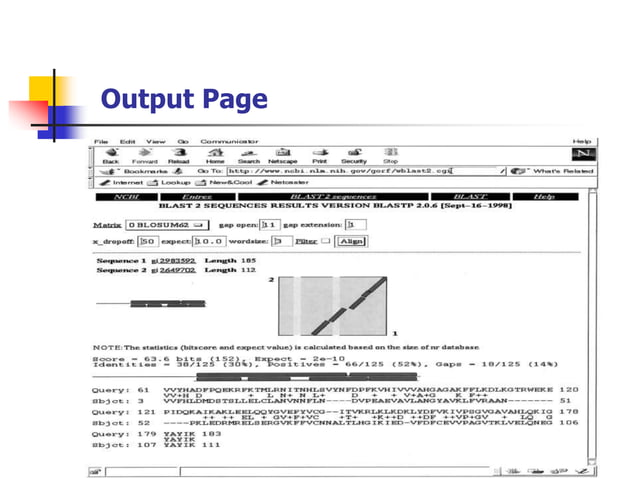 Basic Local Alignment Search Tool - PPTs | PPT