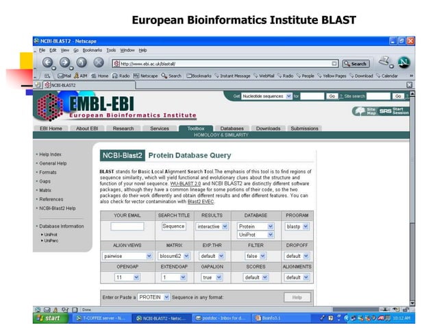 Basic Local Alignment Search Tool - PPTs | PPT