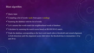 Blast gp assignment | PPTX