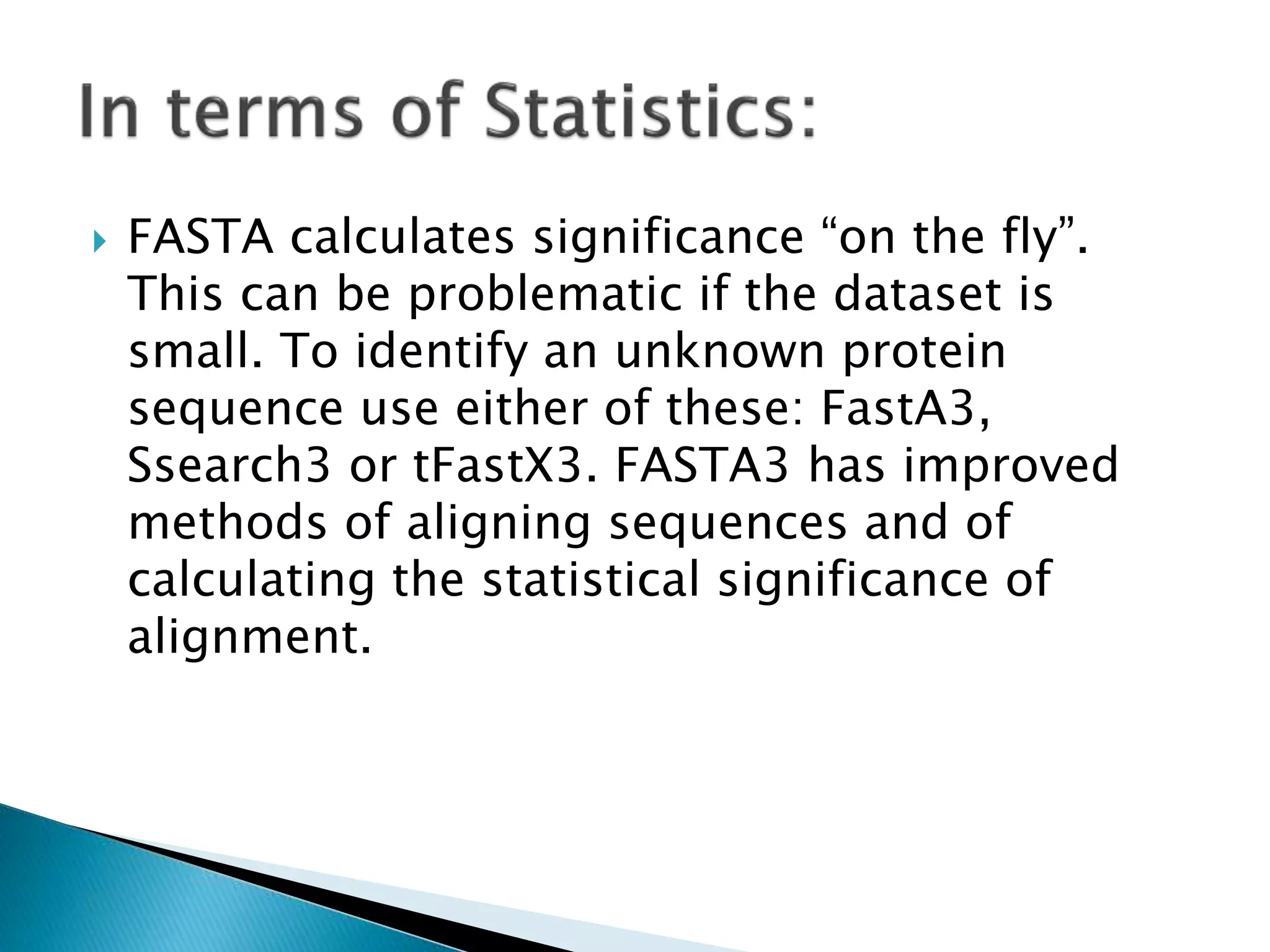 BLAST AND FASTA.pptx