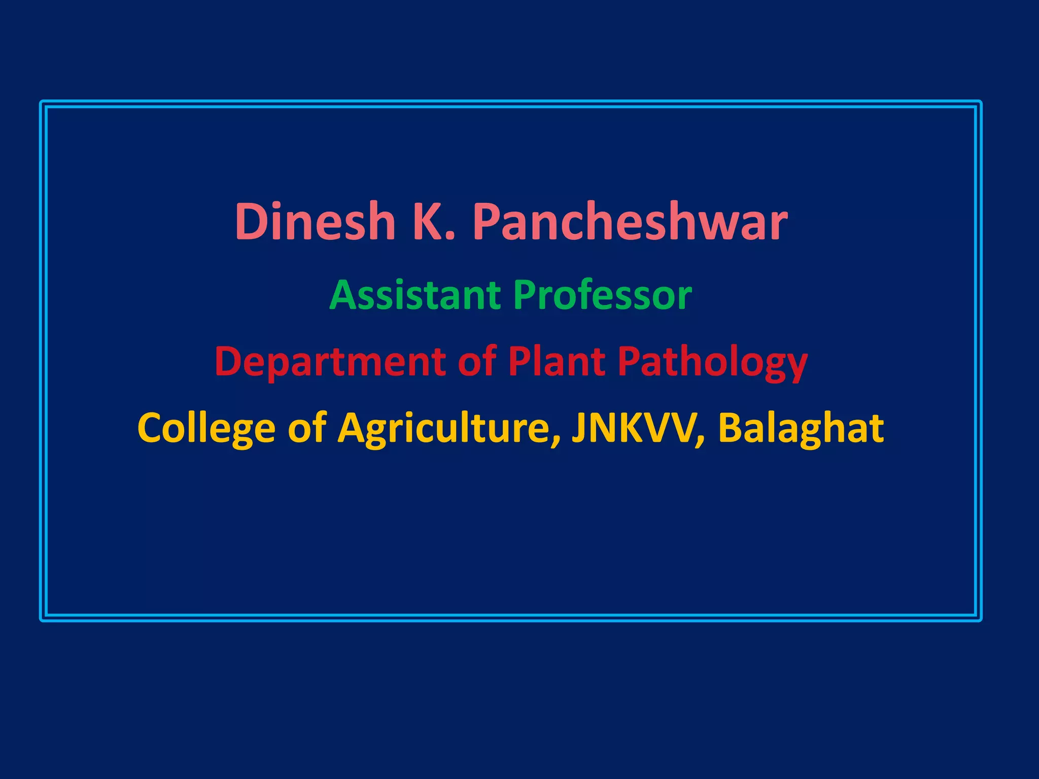 Blast and leaf spot of finger millet (RAGI) | PPTX