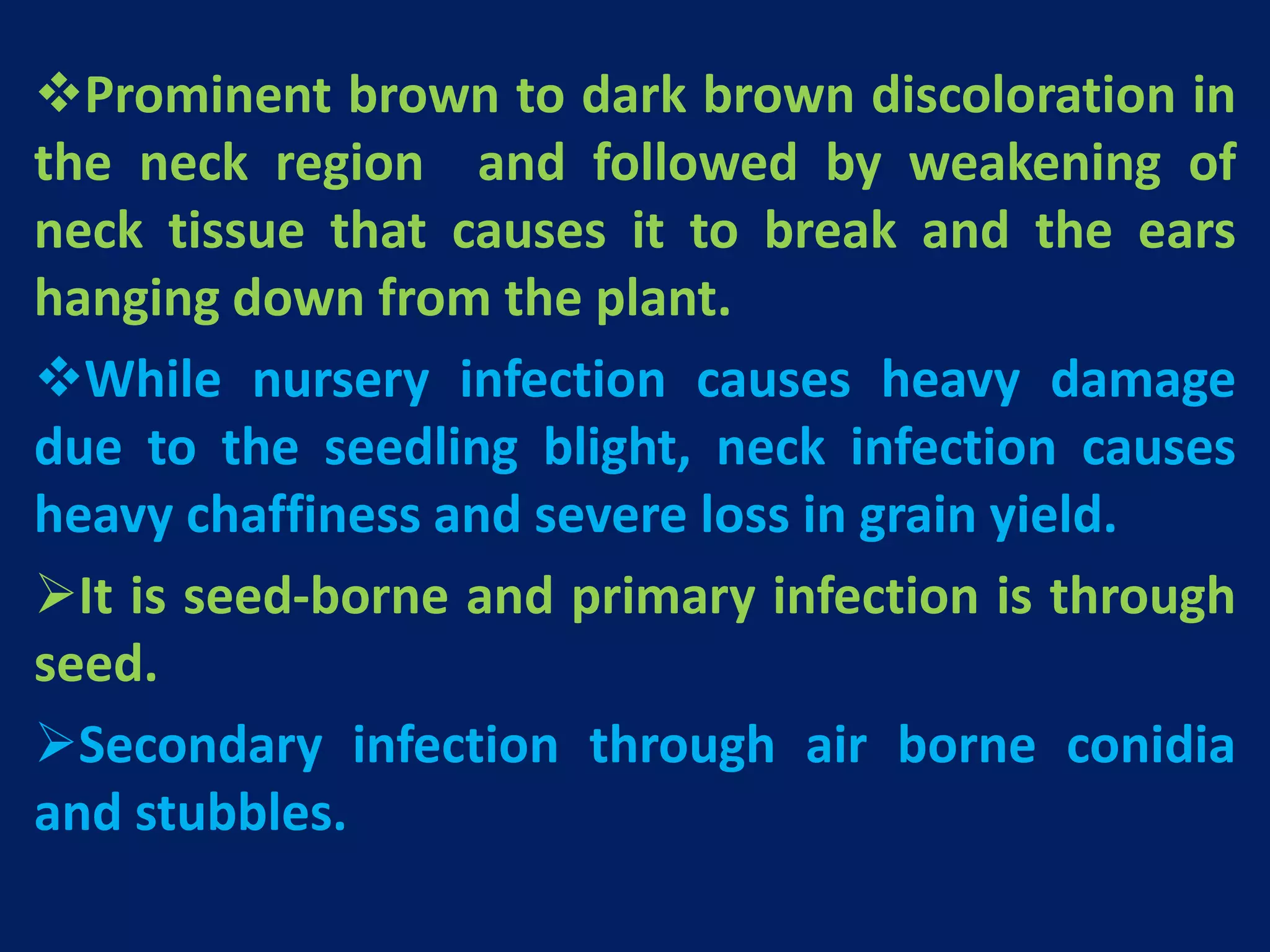 Blast and leaf spot of finger millet (RAGI) | PPTX