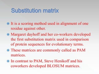 Blast and fasta | PPTX