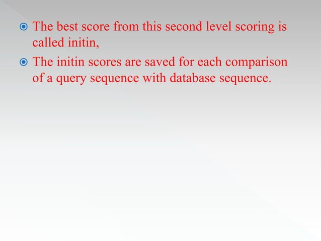Blast And Fasta Pptx Databases Computer Software And Applications
