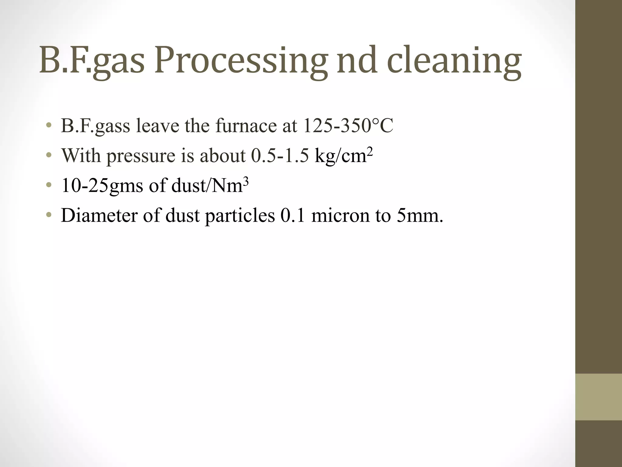 Blast furnace gas | PPTX