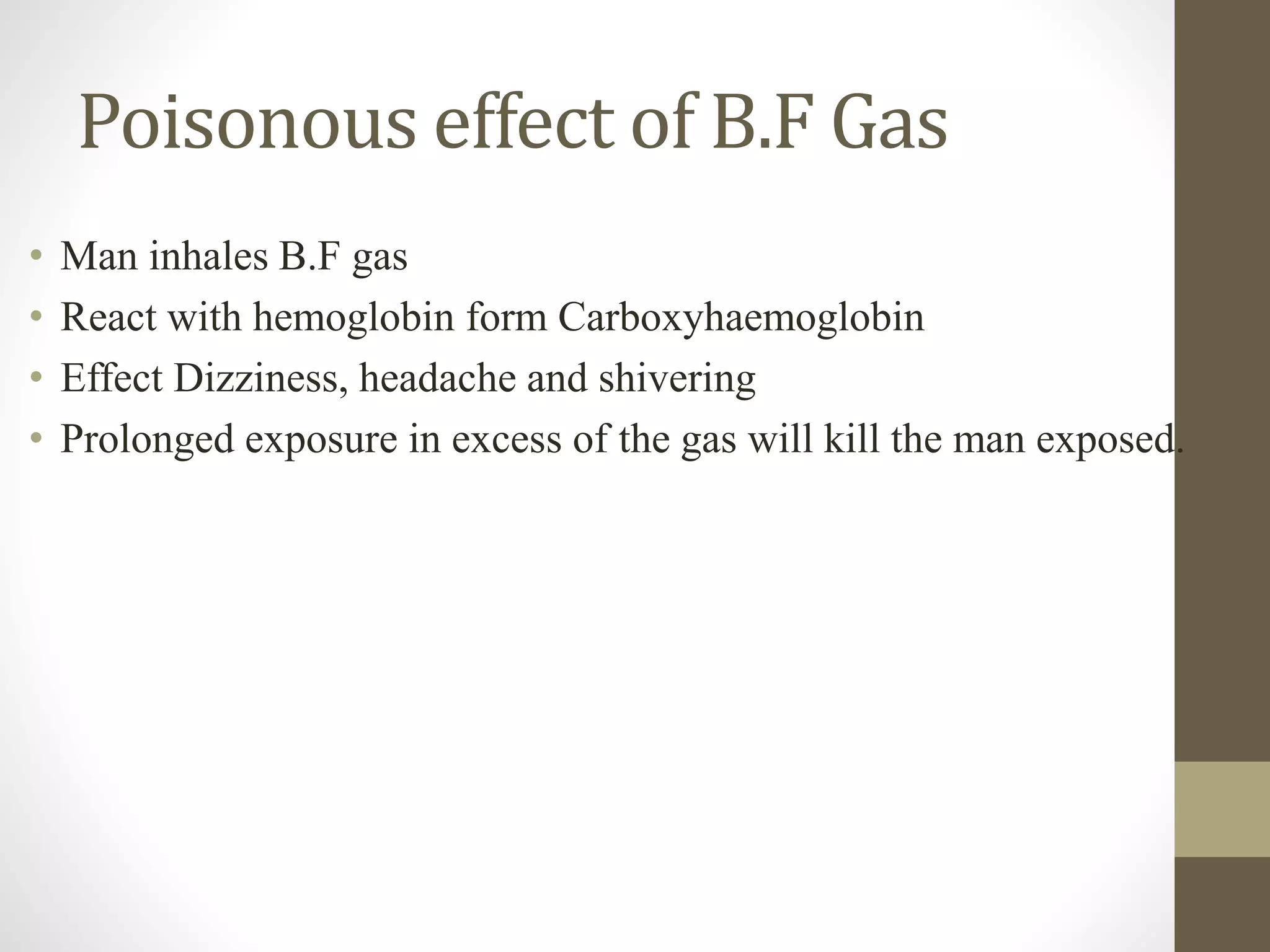 Blast furnace gas | PPTX