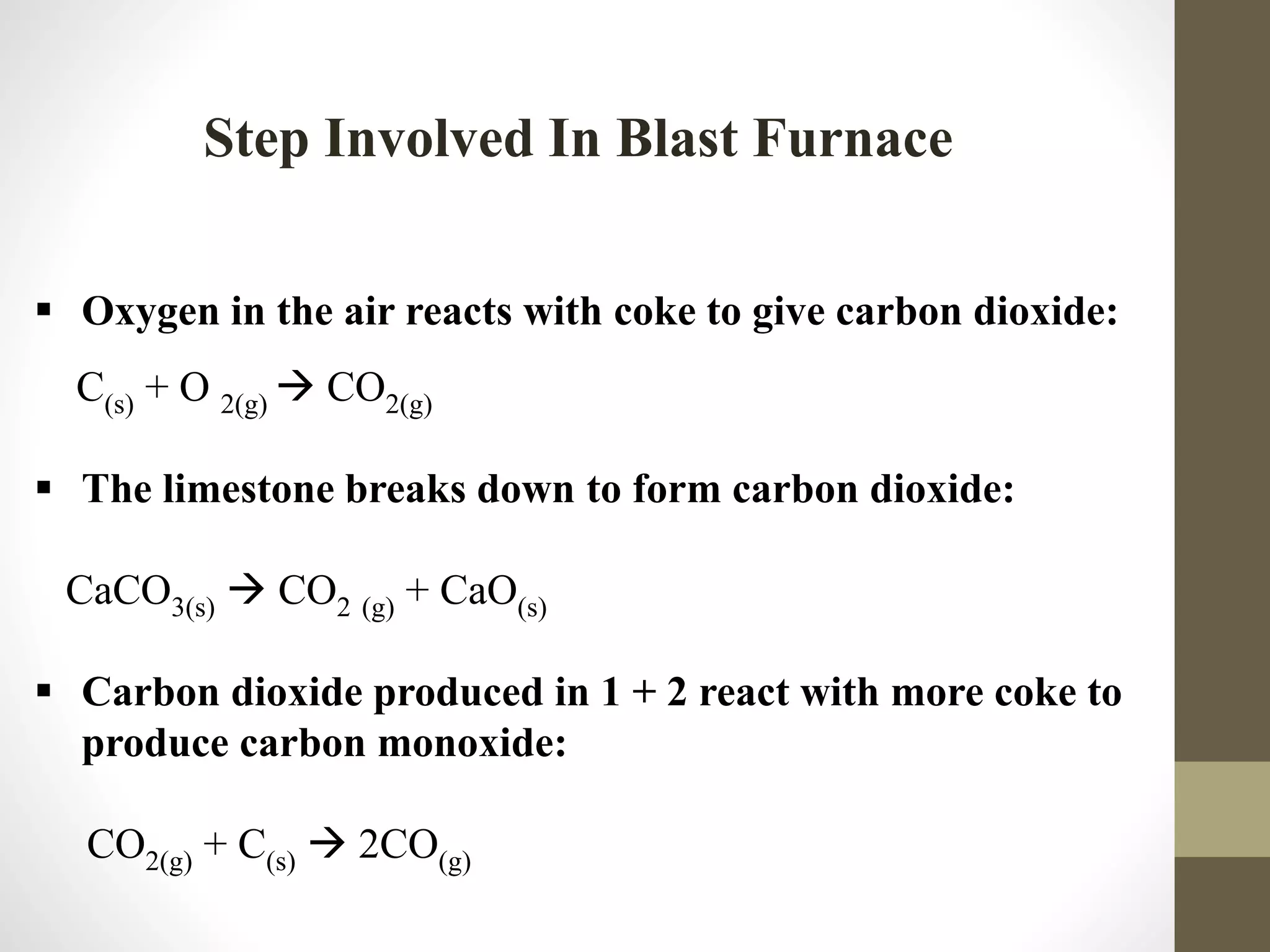 Blast furnace gas | PPTX