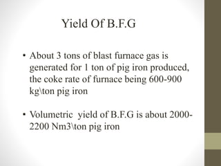 Blast furnace gas | PPTX