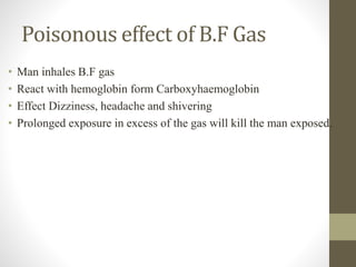Blast furnace gas | PPTX
