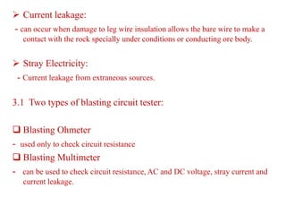 Blasting accessories (2) | PPTX | Chemistry | Science