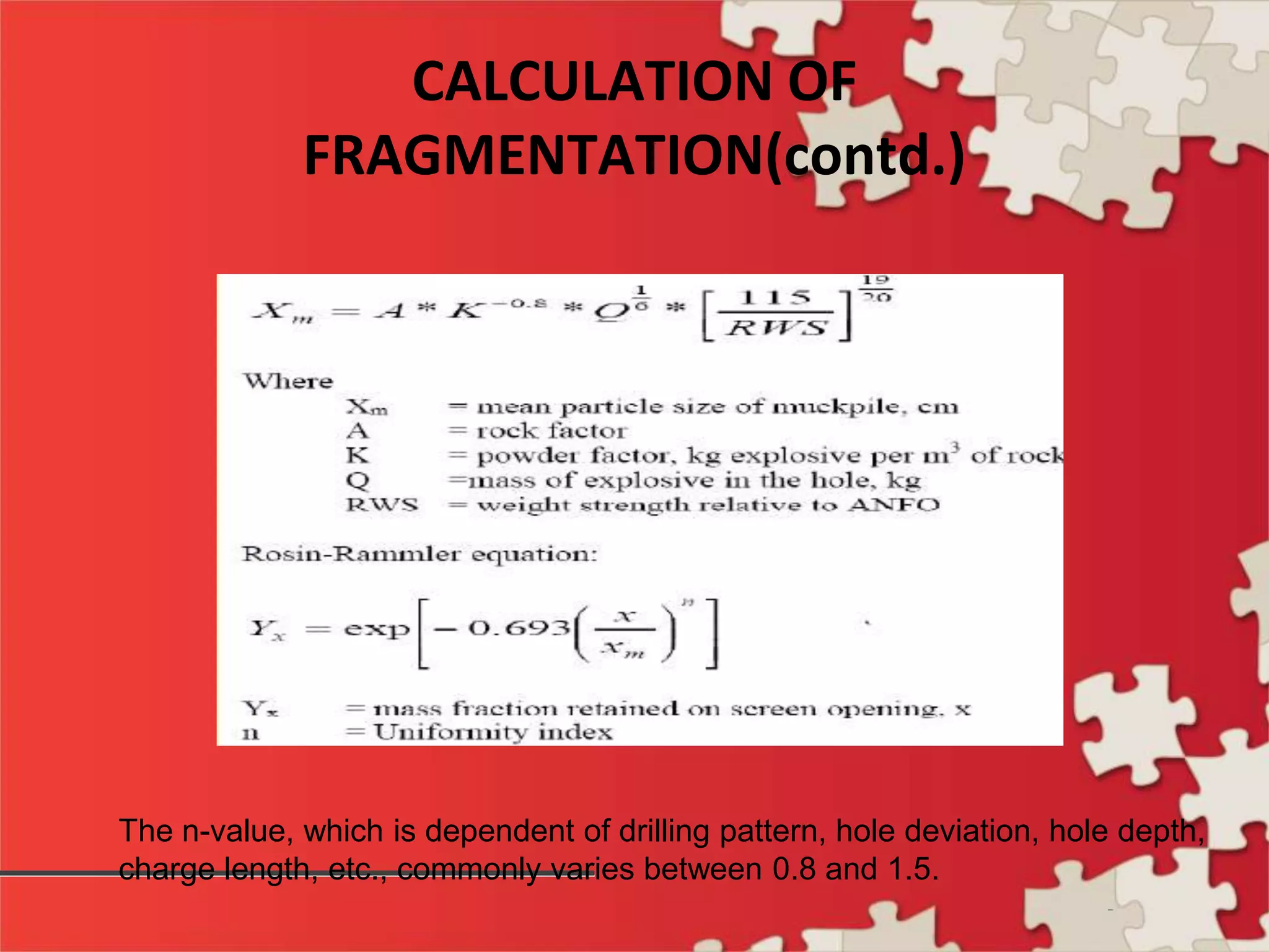 Blasting And Rock Fragmentation Pptx Geology Science