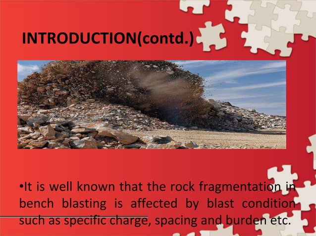 Blasting And Rock Fragmentation Pptx Geology Science