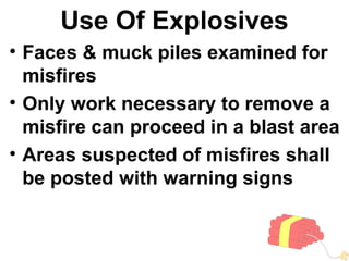Blasting Hazards and precaution for safety on construction site.ppt