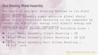 Blasting machine spare parts | PPT