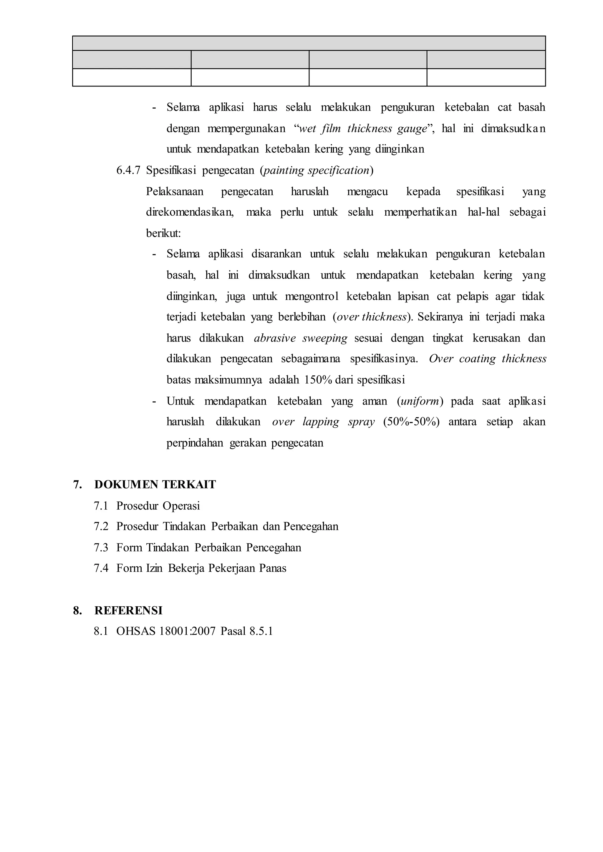 Blasting painting | DOCX