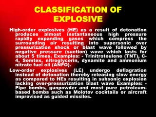 Blast injuries | PPTX