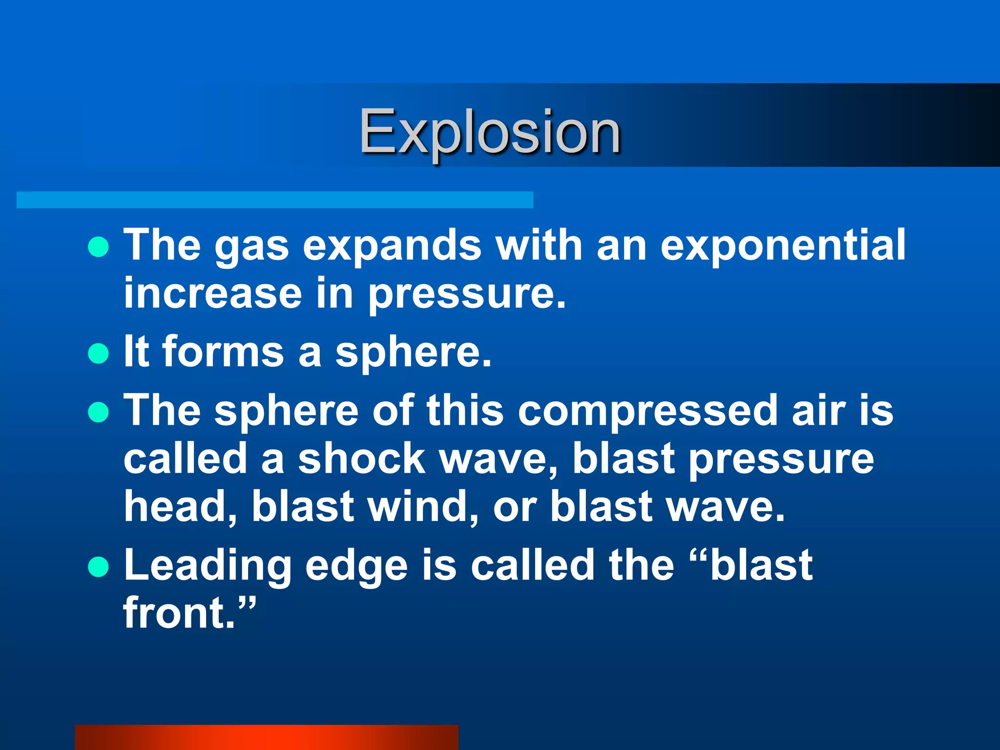 Blast injuries | PPTX