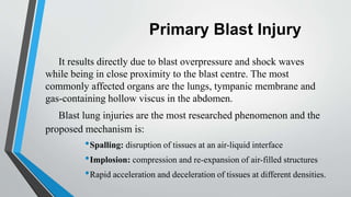 Blast Injury | PPTX