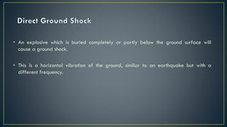 Blast Loading & Its Effect on Structures | PDF